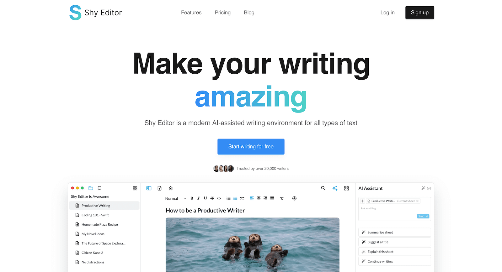 12 Best Online Writing Tools to Use in 2025