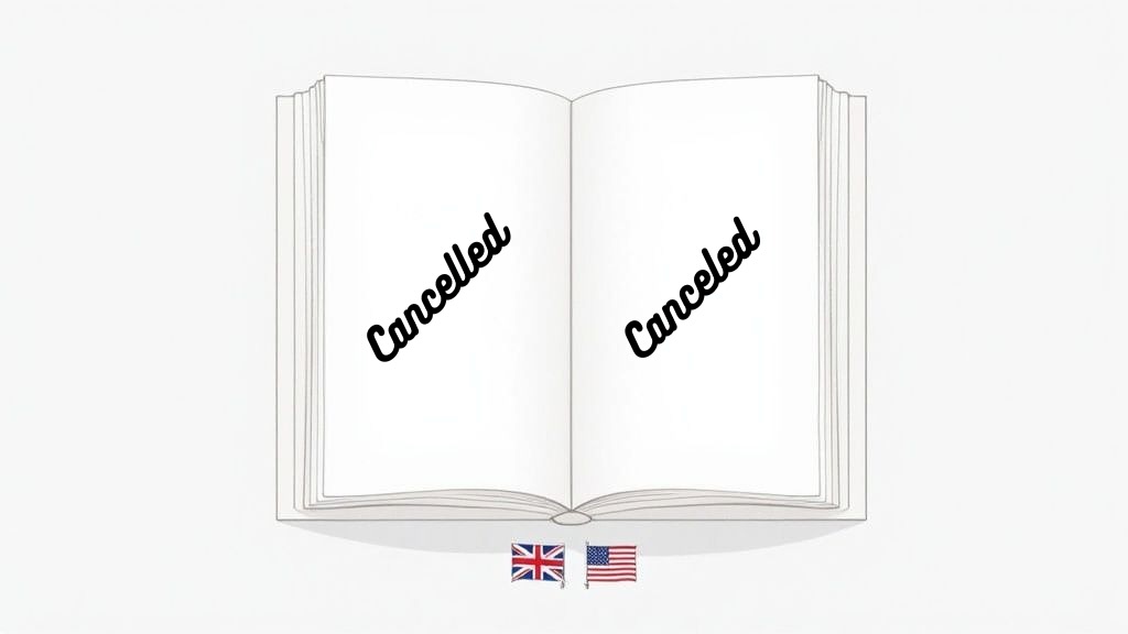 Cancelled vs Canceled: Spelling, Usage, and Examples