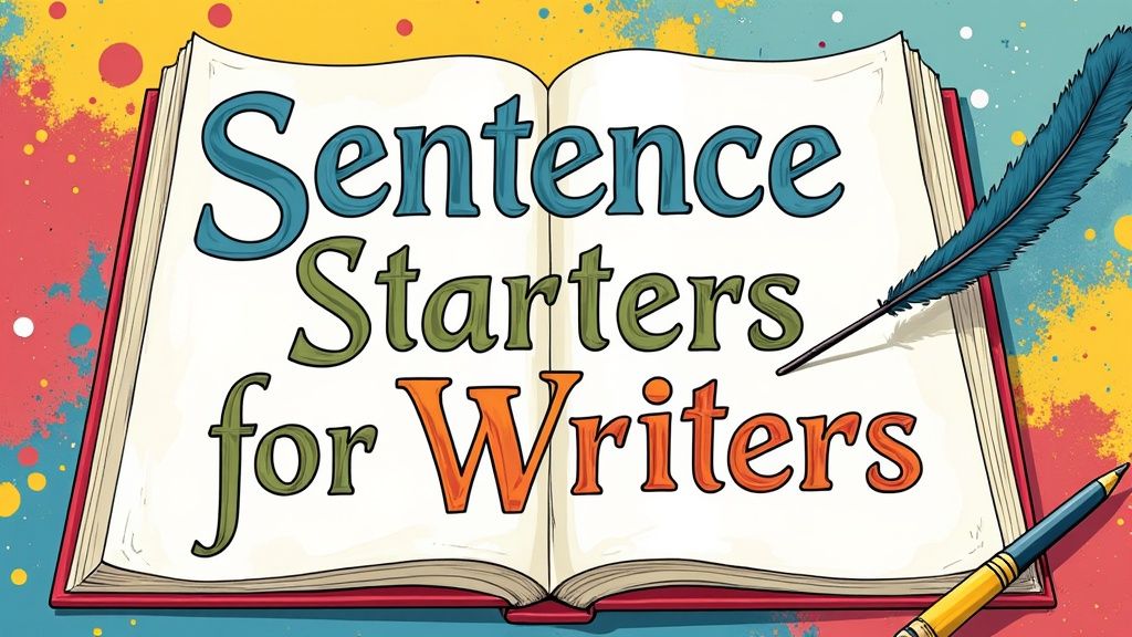 Powerful Sentence Starters to Strengthen Your Writing