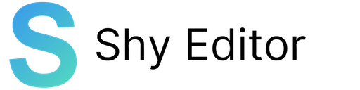 Features - Shy Editor
